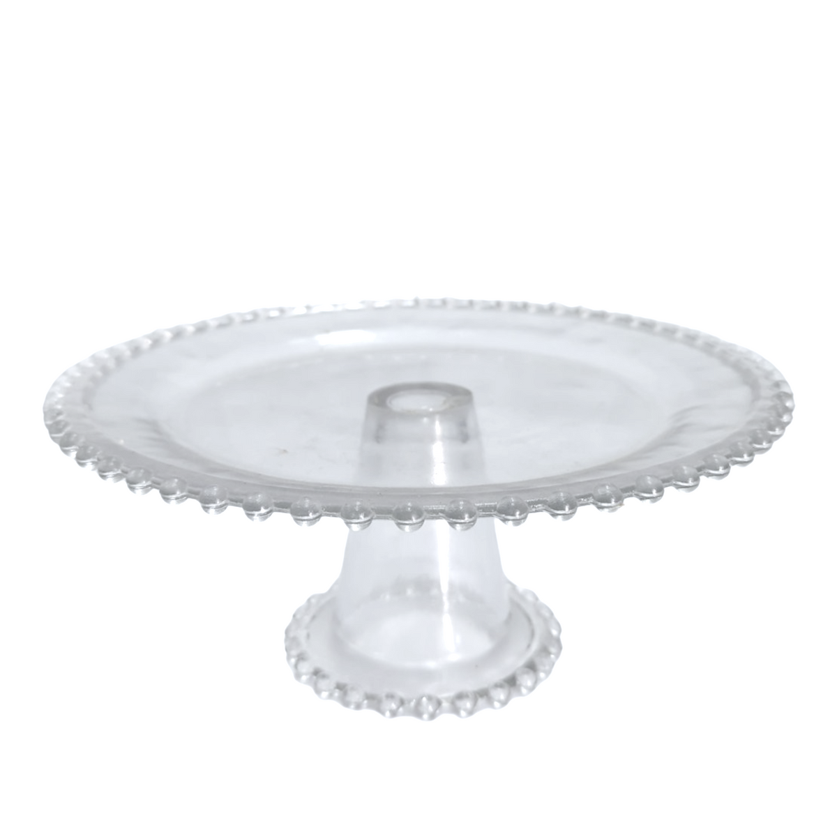 Beaded Glass Cake Stand Rental in Panama City Beach – The Wedding Shop