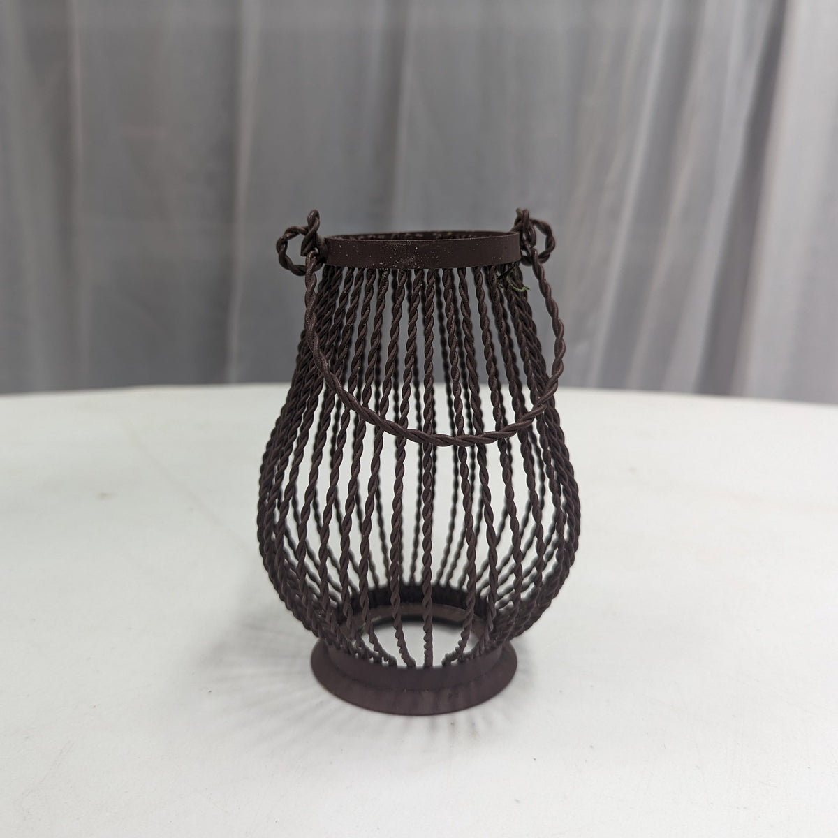 Braided Wire Lantern – The Wedding Shop