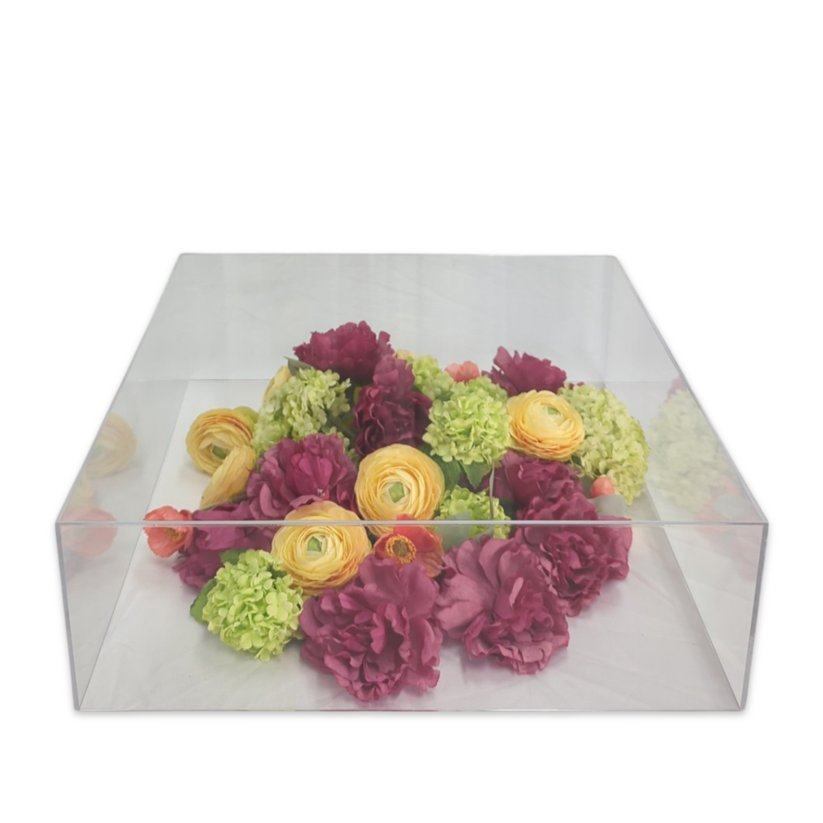 Square Clear Acrylic Cake stand Rentals in Panama City Beach – The ...