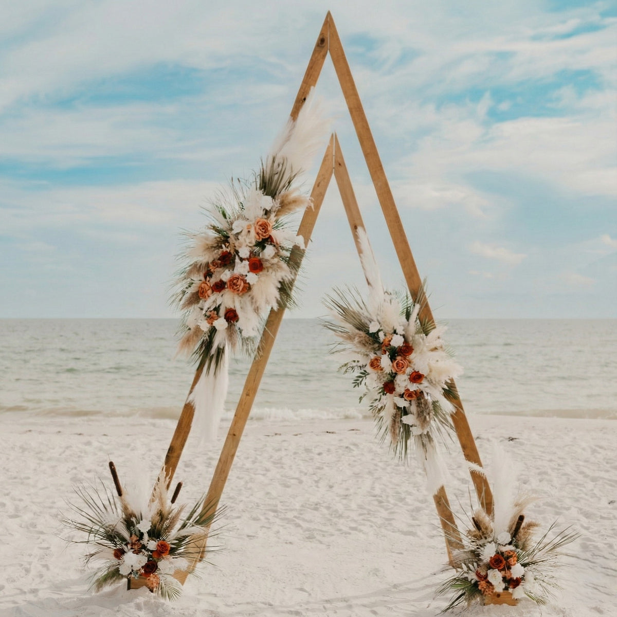Triangle Boho Wedding Arbor (Single or Double Set) Rental in Panama ...